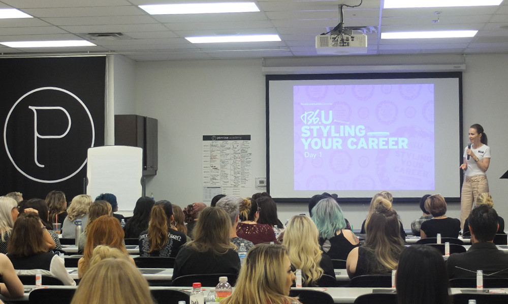 Bumble and bumble teaches Styling Your Career at Penrose Academy ...